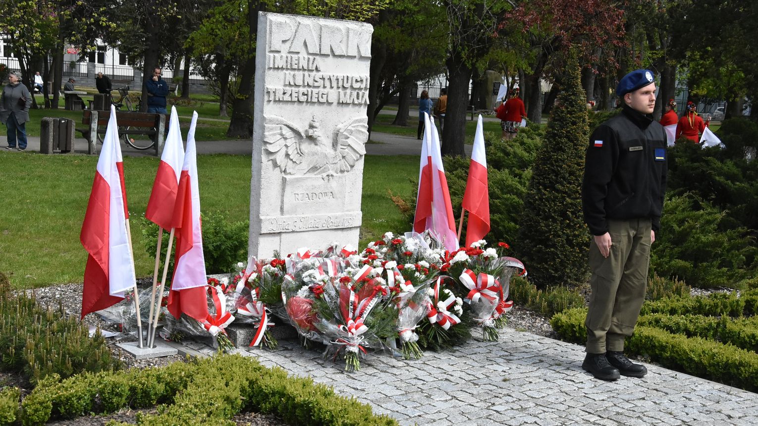 Wiwat, wiwat 3 Maja podczas płońskich obchodów
