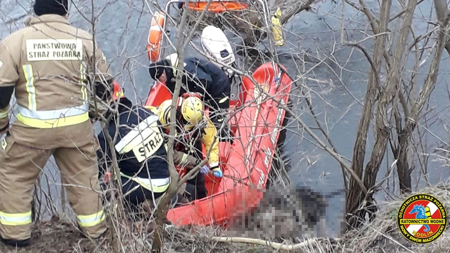 Wyłowili ciało z Wkry. Zwłoki już się rozkładały